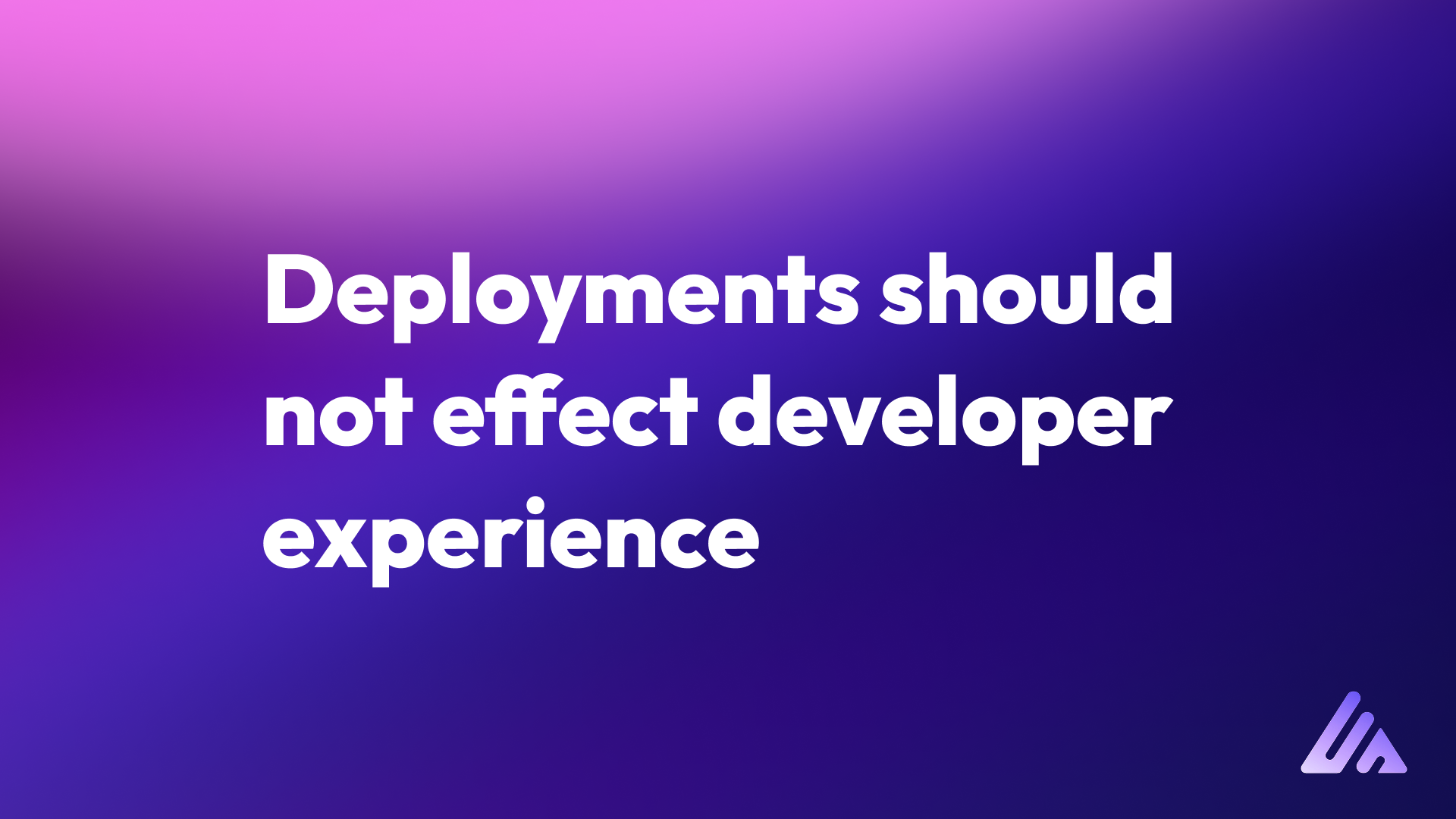 From Vibe Coding to Production: Why Developer Experience Shouldn't End ...